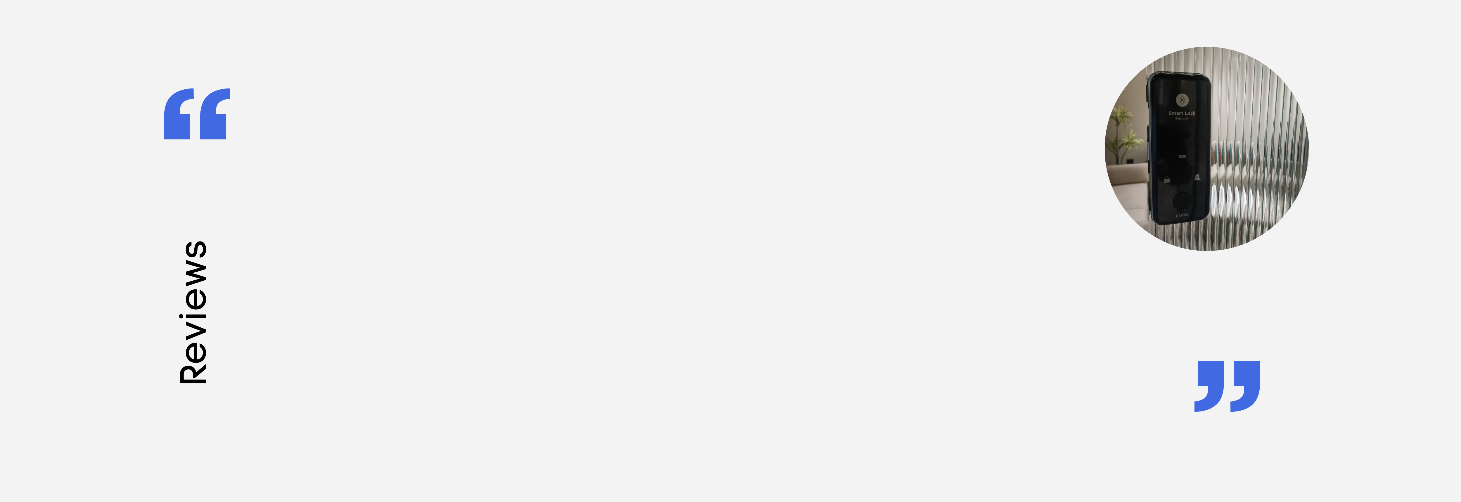 L-E50 Smart Door Lock – LAVNA Locks