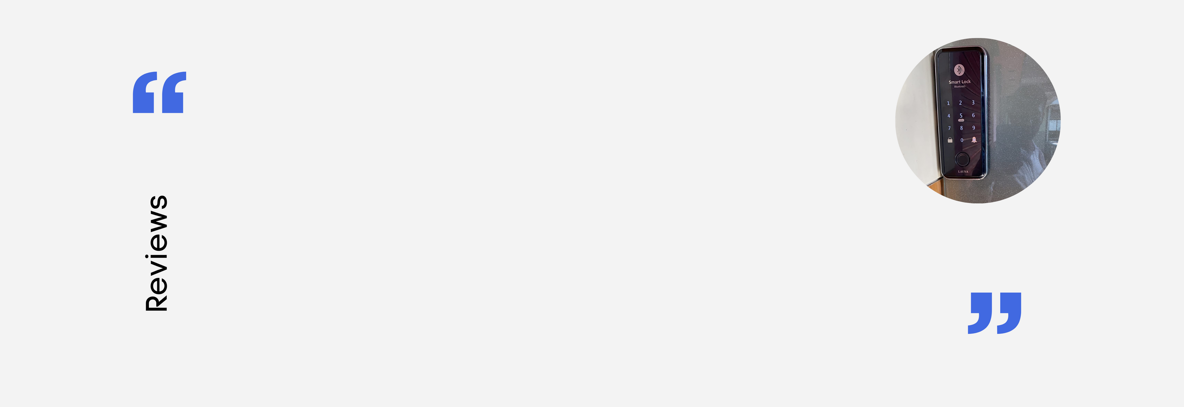 L-E50 Smart Door Lock – LAVNA Locks